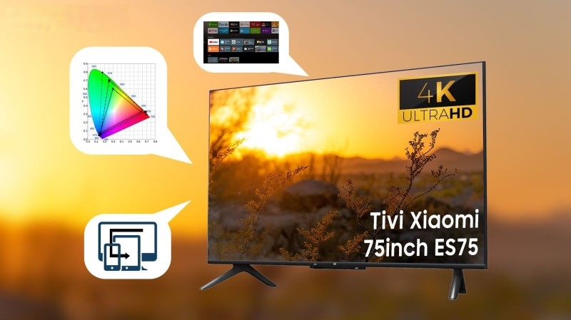 Top 5 tivi Xiaomi 75 inch đáng mua nhất bạn không thể bỏ qua